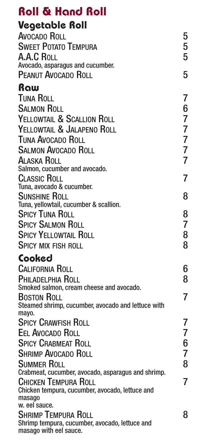 FUJI | Japanese Restaurant | 3098 North Eastman Road, Suite 106, Long ...